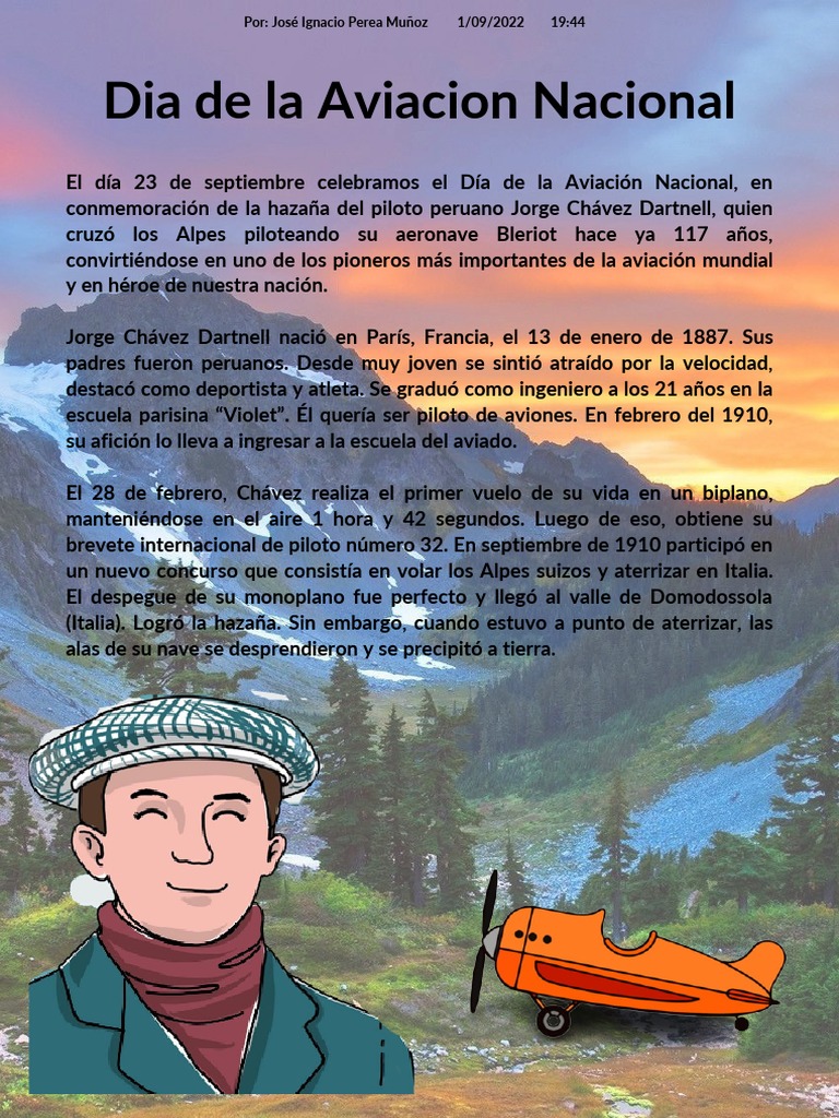 Dia de La Aviacion Nacional | PDF