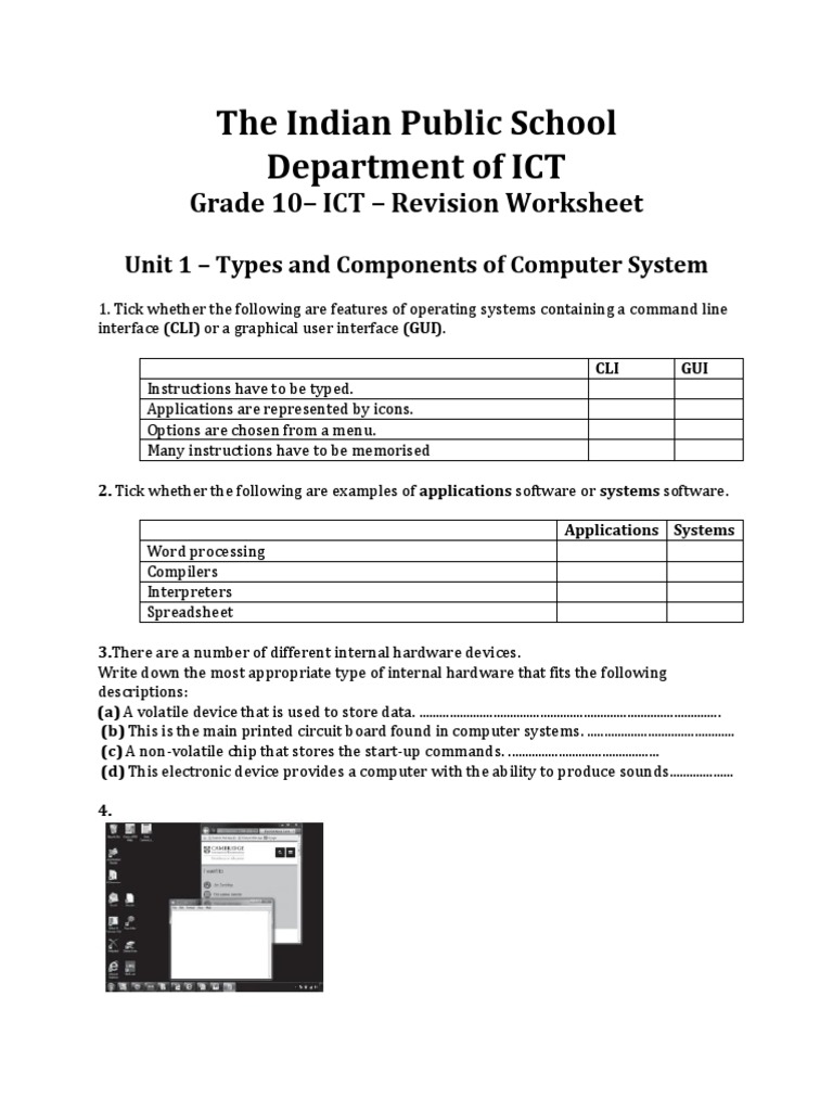 ICT Theory Rev WS | PDF | Computer Network | Computer Data Storage