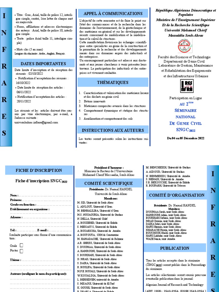 Depliant Genie Civil | PDF