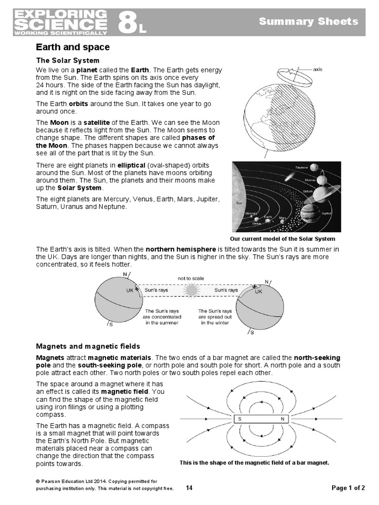 8l Summary Sheets | PDF | Science & Mathematics