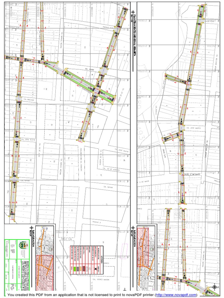 Plano General Del Proyecto | PDF