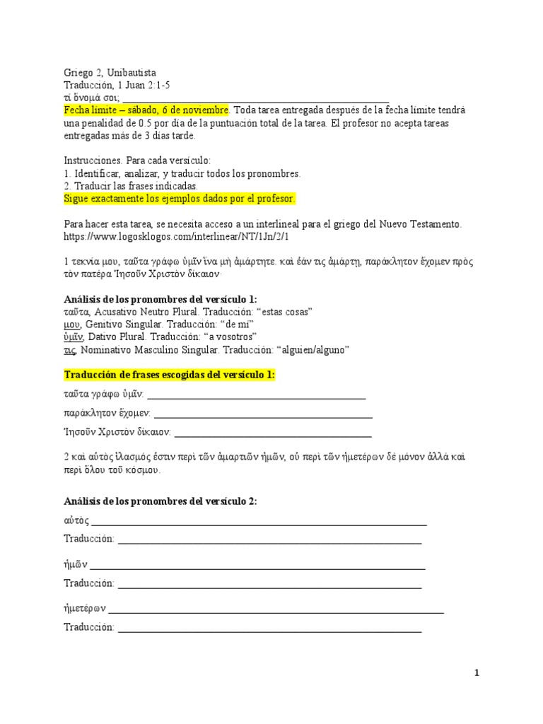 Análisis de 1 Juan 2:1-5 en Español | PDF | Ciencia cognitiva ...