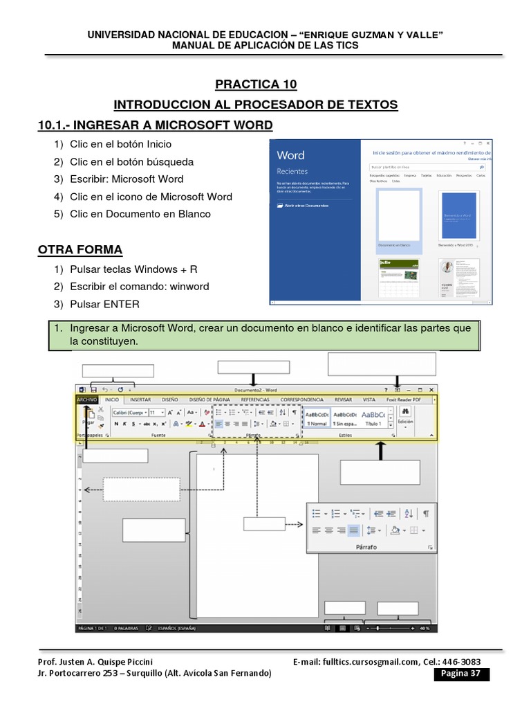 Practicas de Word | PDF