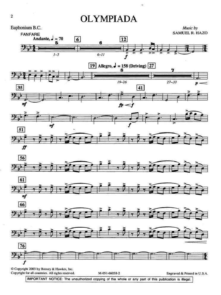 Eufonio - Olympiada - Samuel Hazo | PDF