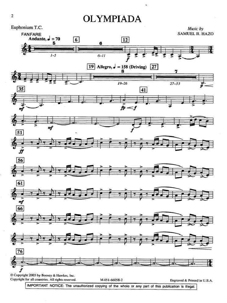 Eufonio TC - Olympiada - Samuel Hazo | PDF