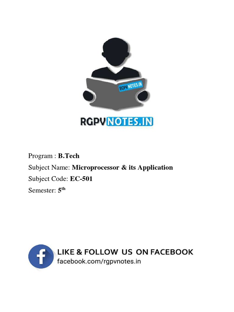 Unit 3 - Microprocessor & Its Application - WWW - Rgpvnotes.in | PDF ... Unit 3 - Microprocessor & Its Application - WWW - Rgpvnotes.in | PDF ...