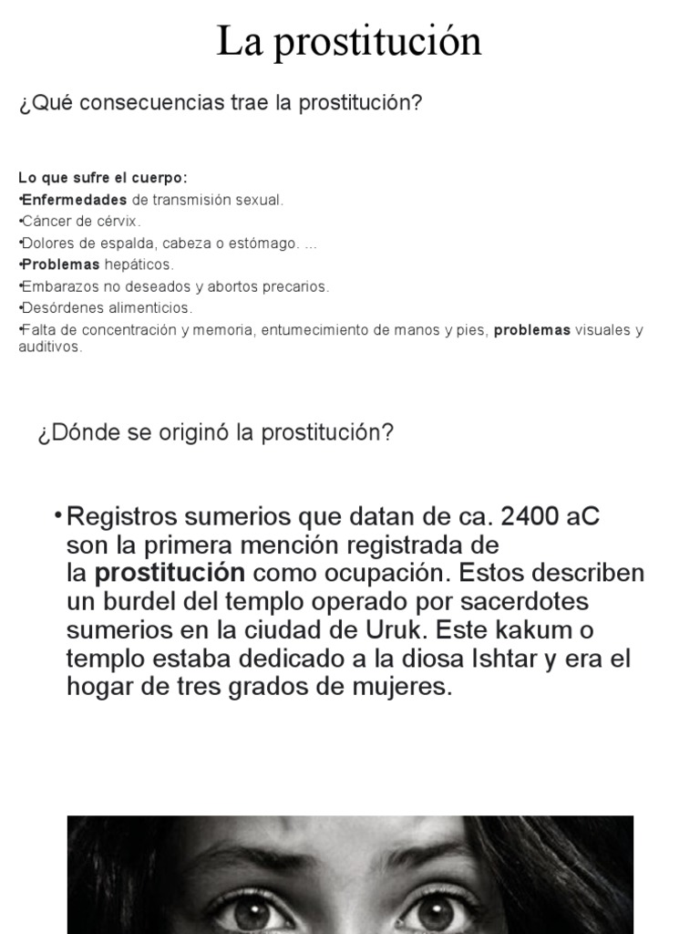 La Prostitución Pdf