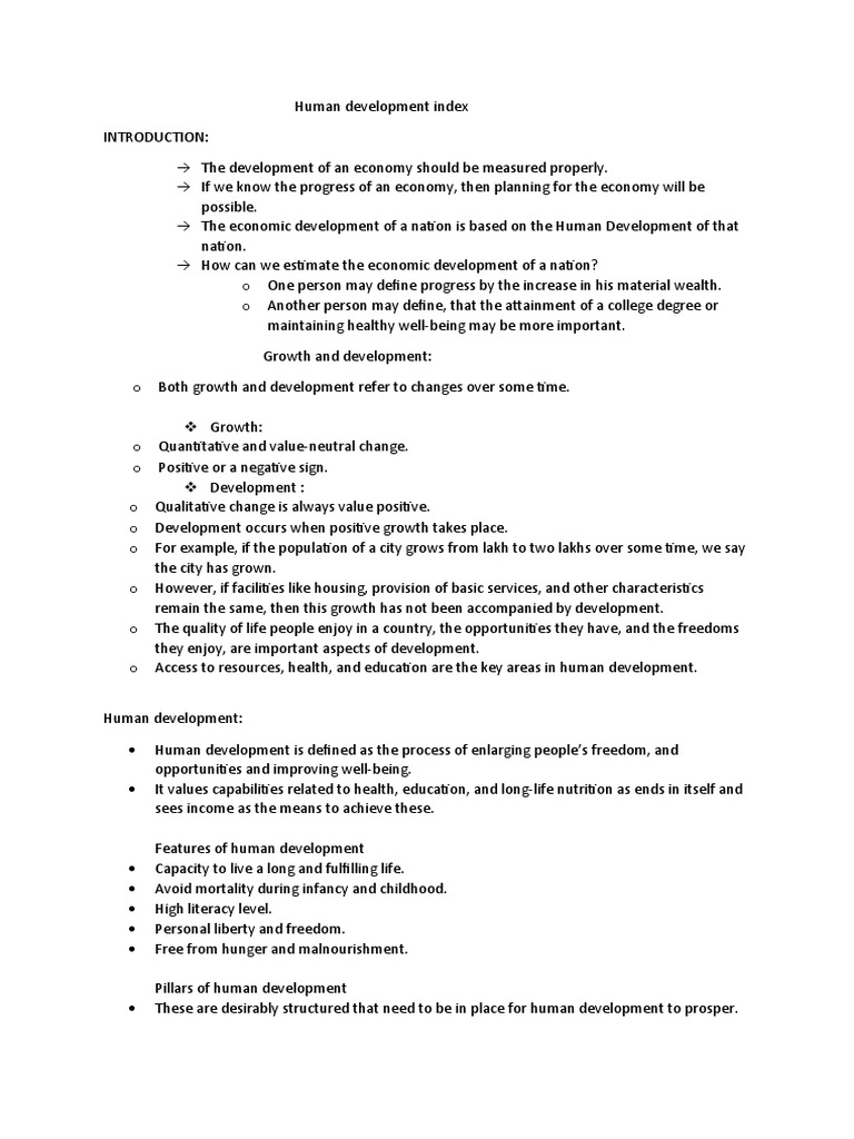 Human Development Index Project Draft | PDF | Human Development Index ...