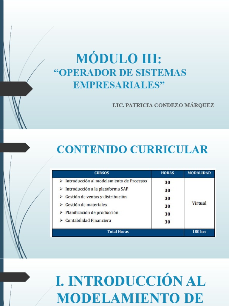 Módulo III | PDF