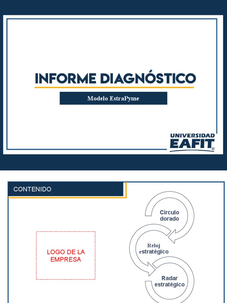 Anexo 5. Plantilla Informe Diagnóstico | PDF | Modelo de negocio | Microeconomía