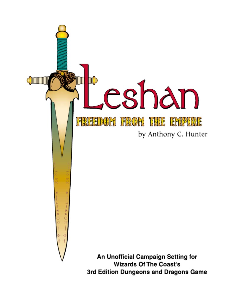 RuneQuest I - Leshan - Players Guide | PDF | Elf (Dungeons & Dragons ...