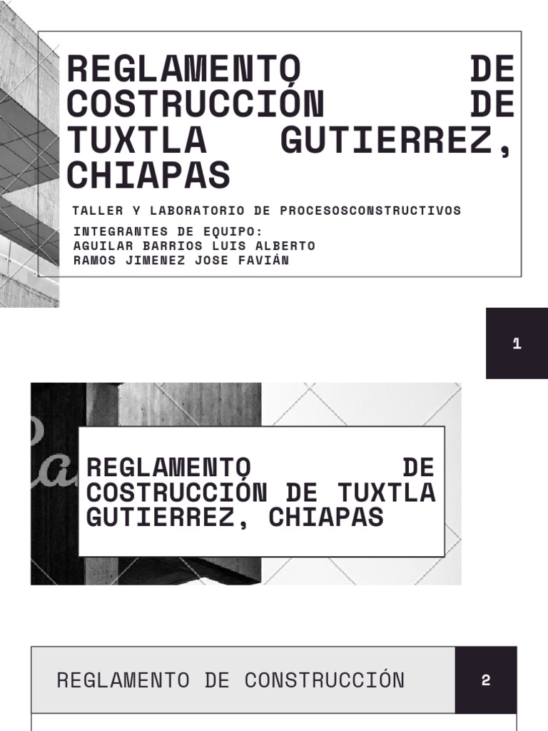 Expocición Del Reglamento de Construcción | PDF