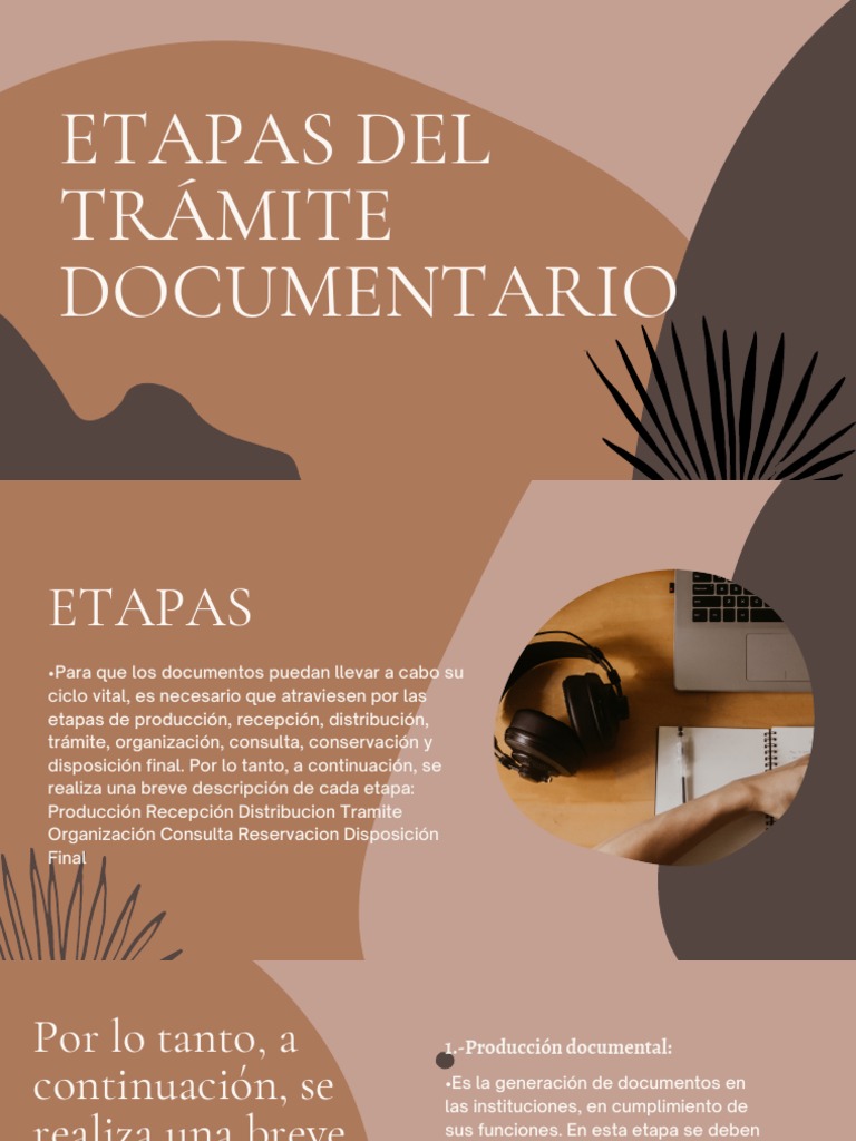 Etapas Del Tramite Documentario | PDF