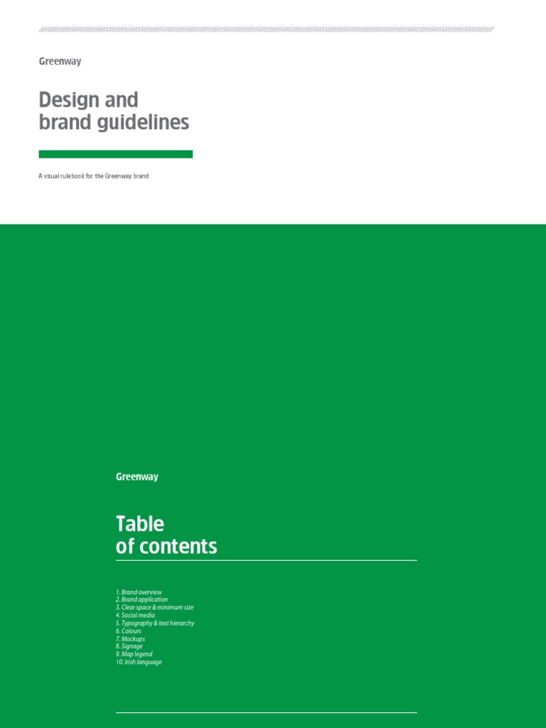 Greenway Branding Guidelines | PDF | Brand | Logos