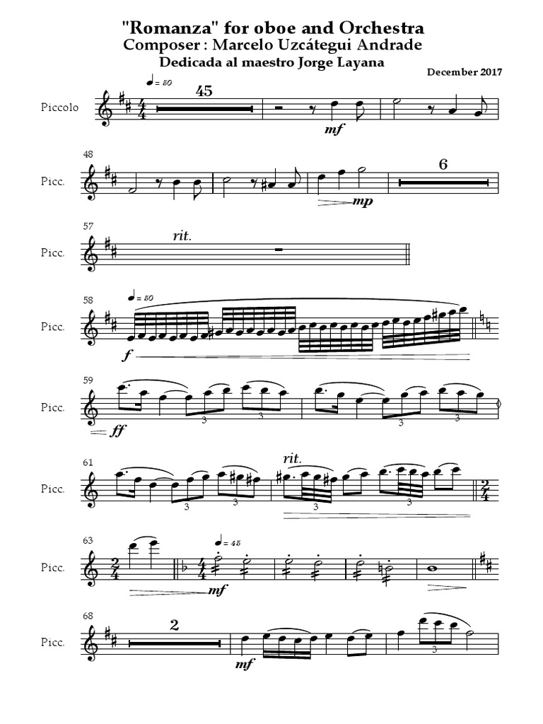 PICCOLO | PDF | Classical Music