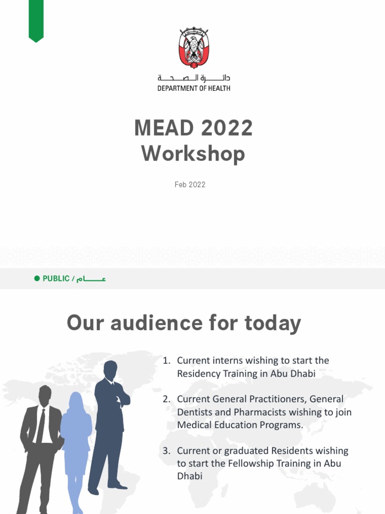 MEAD 2022 Workshop (Applicant) | PDF | Residency (Medicine) | Medicine