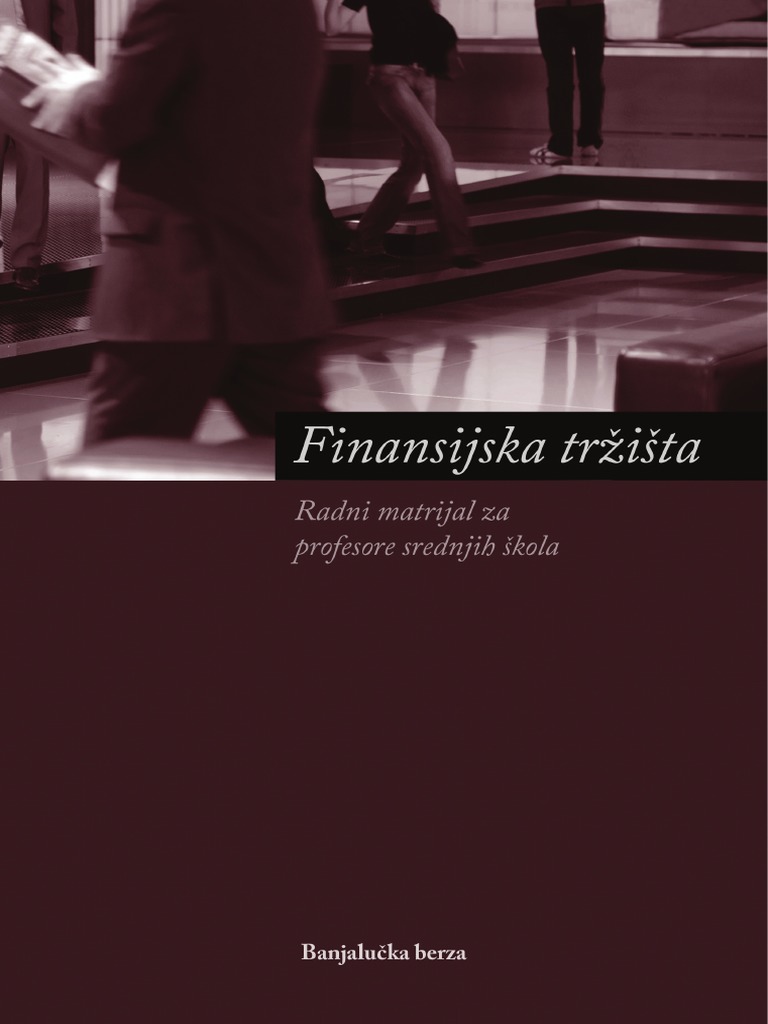 Finansijska Trzista | PDF