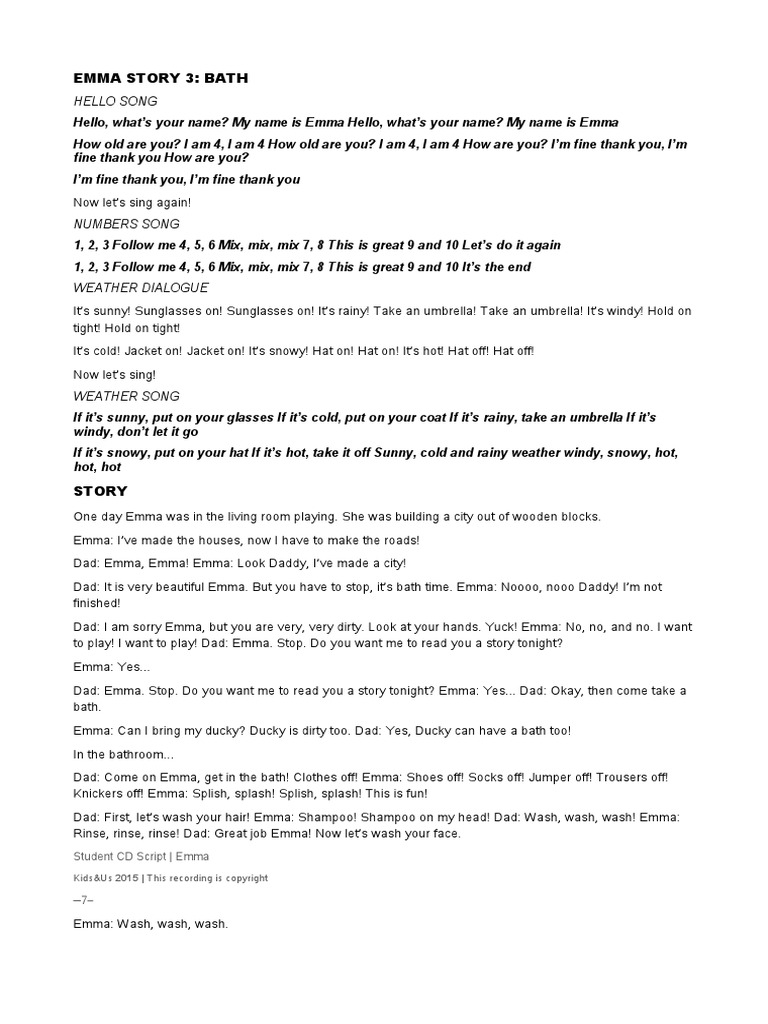 Emma Story 3 | PDF | Fashion | Clothing