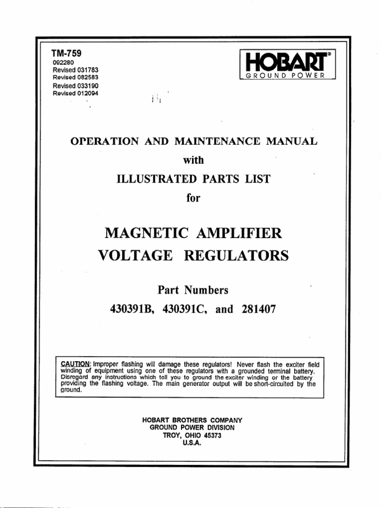 Regulador de Voltaje TM-759 - 430391C | PDF | Rectifier | Inductor