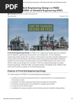 FEED - Front End Engineering & Design in Oil & Gas Projects - CPO ...