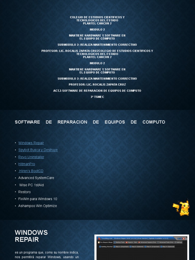 Tarea Alan y Diana | PDF | Microsoft Windows | Edad de información