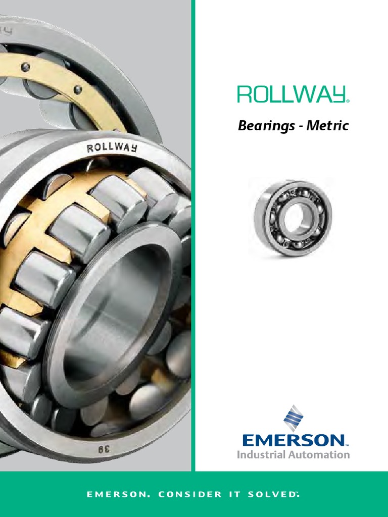 Catálogo - Rolamentos Emerson (Rollway) | Download Free PDF | Bearing ...