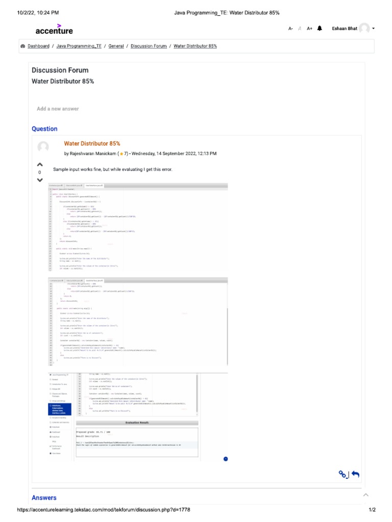 Answers To Coding Questions | PDF