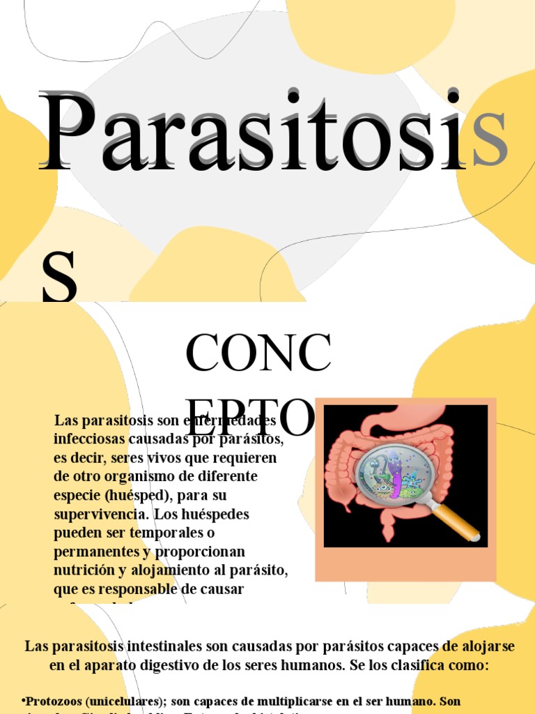 PARASITOSIS | PDF | Biología | Microbiología