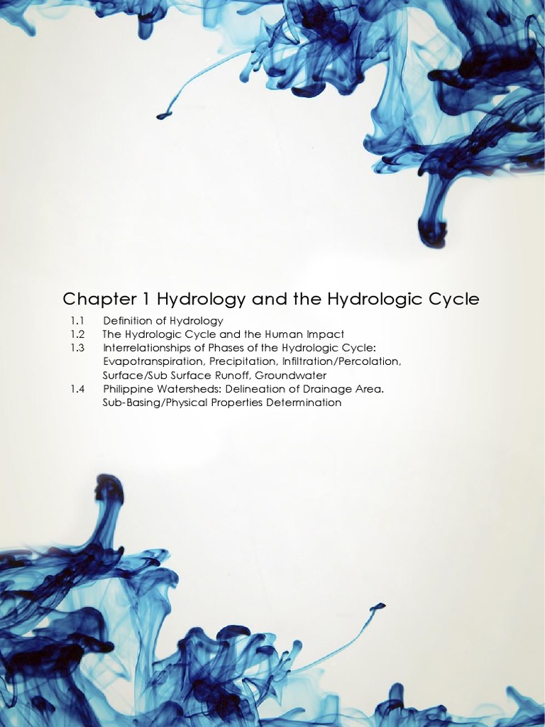 Hydrology | PDF | Water | Surface Runoff