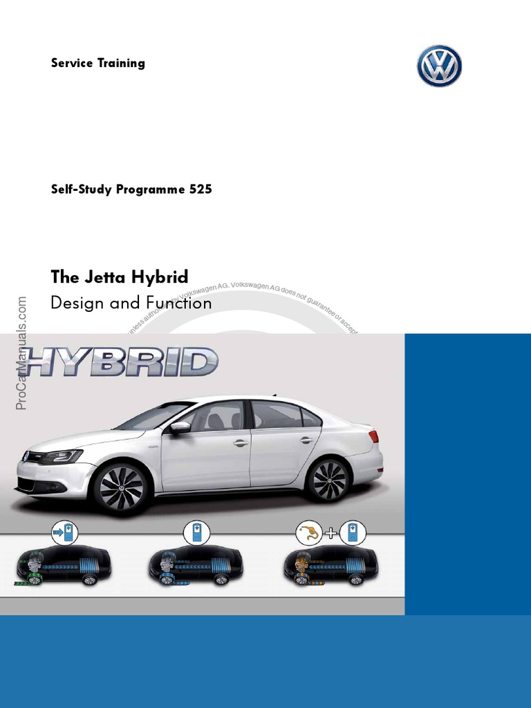 SSP-525 The Jetta Hybrid | Download Free PDF | Hybrid Vehicle | Front ...