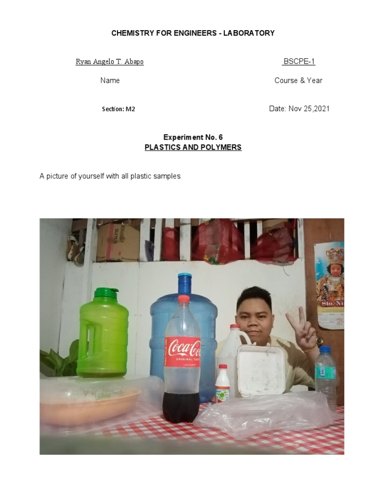 Plastics and Polymers Lab Experiment | PDF | Plastic | Polyethylene