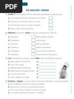 Completa Las Oraciones:: 1. Llenar Los Espacios Correctamente | PDF