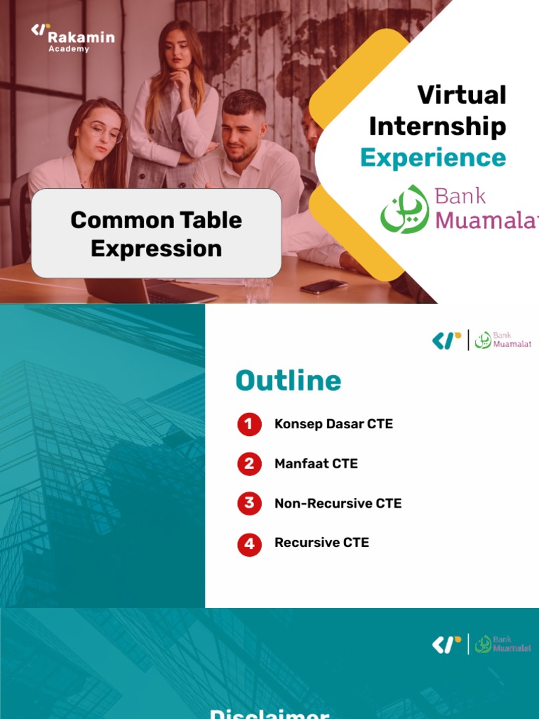 Video+Learning+3+ +Common+Table+Expression | PDF