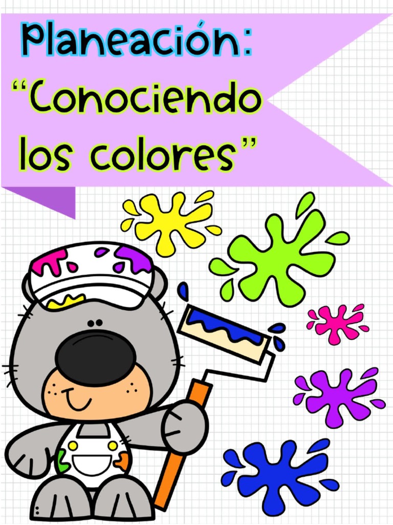 Plan Conociendo Colores | PDF | Color | Educación de la primera infancia