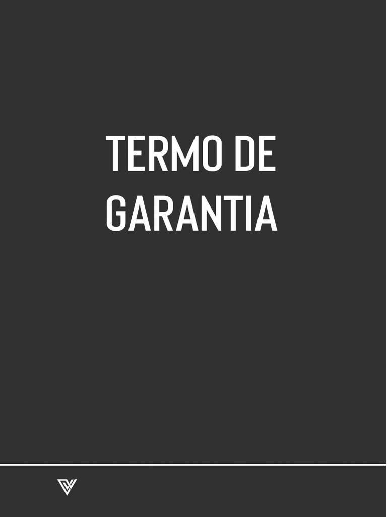 Termo de Garantia | PDF