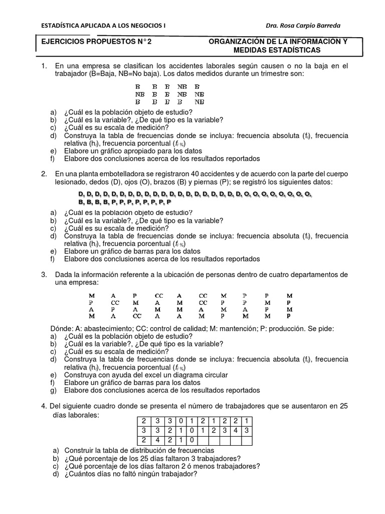 2 Ejercicios Propuestos | PDF