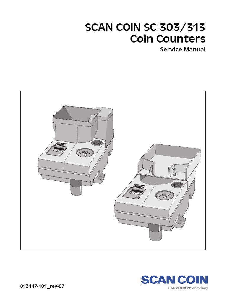 Scan Coin 303 313 Service Manual | PDF