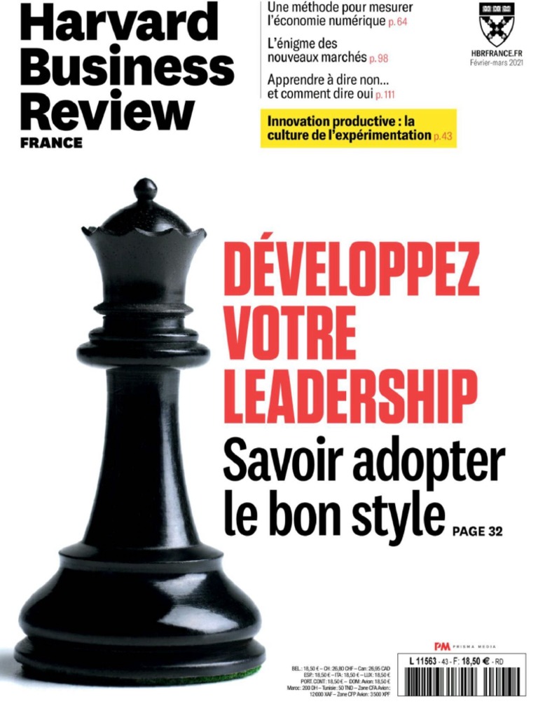 Harvard Business Review - Numéro Février - Mars 2021 | PDF