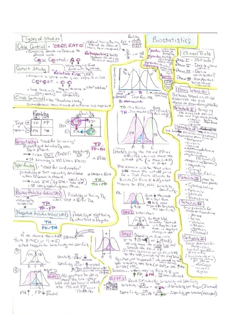 Randy Neil Biostats Notes | PDF