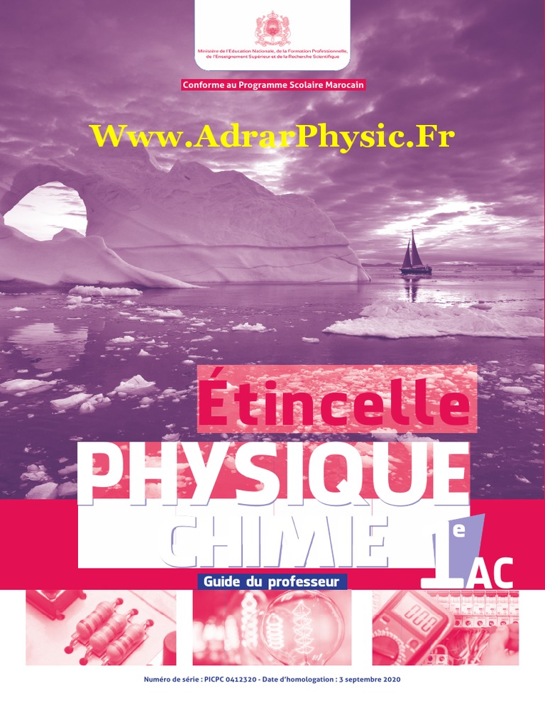 Guide Du Professeur Étincelle PC 1AC | PDF | Pédagogie | Apprentissage