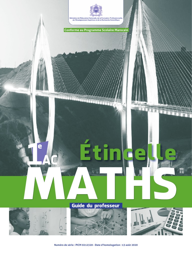 Guide Etincelle Manuel Maths 1ac | PDF