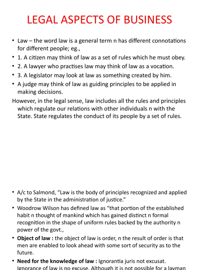 Legal Aspects of Business | PDF | Business Law | Public Law