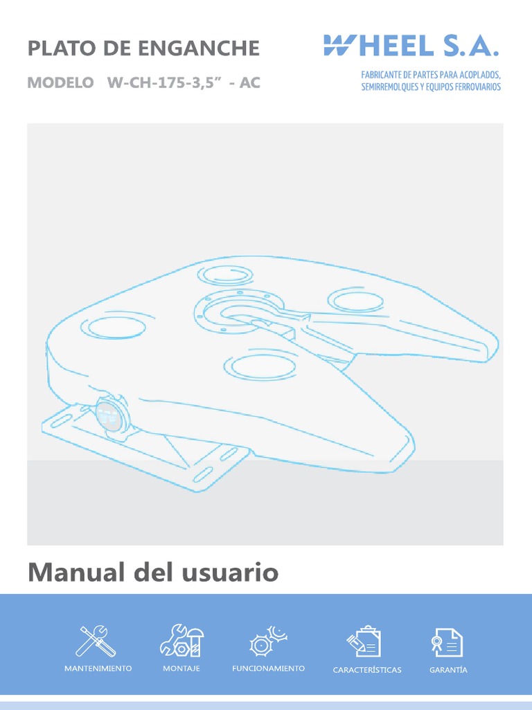 Manual Plato Enganche | PDF