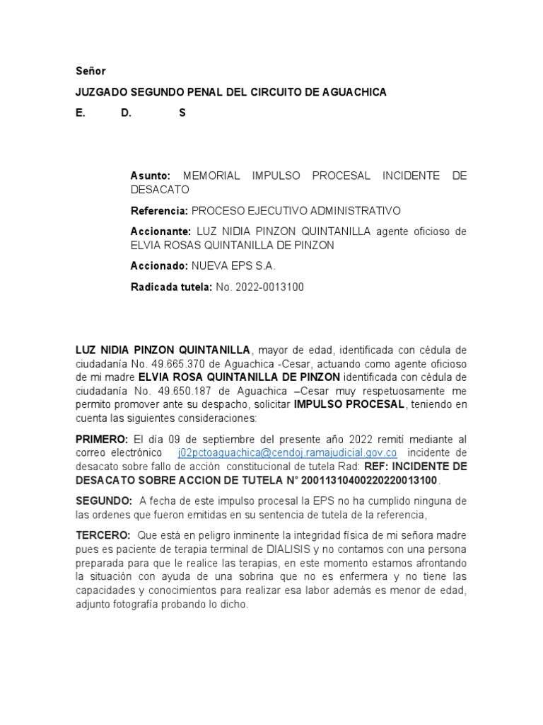 Impulso Procesal | PDF