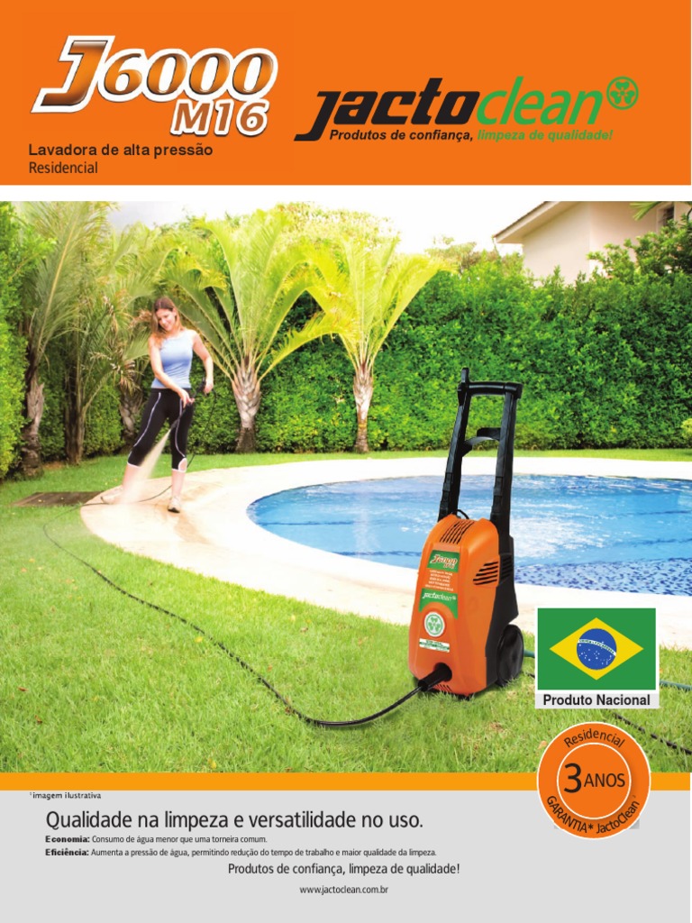 Manual da Lavadora Jacto Clean J6000 | PDF