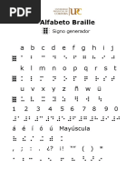 Introduccion Al Sistema Braille | PDF