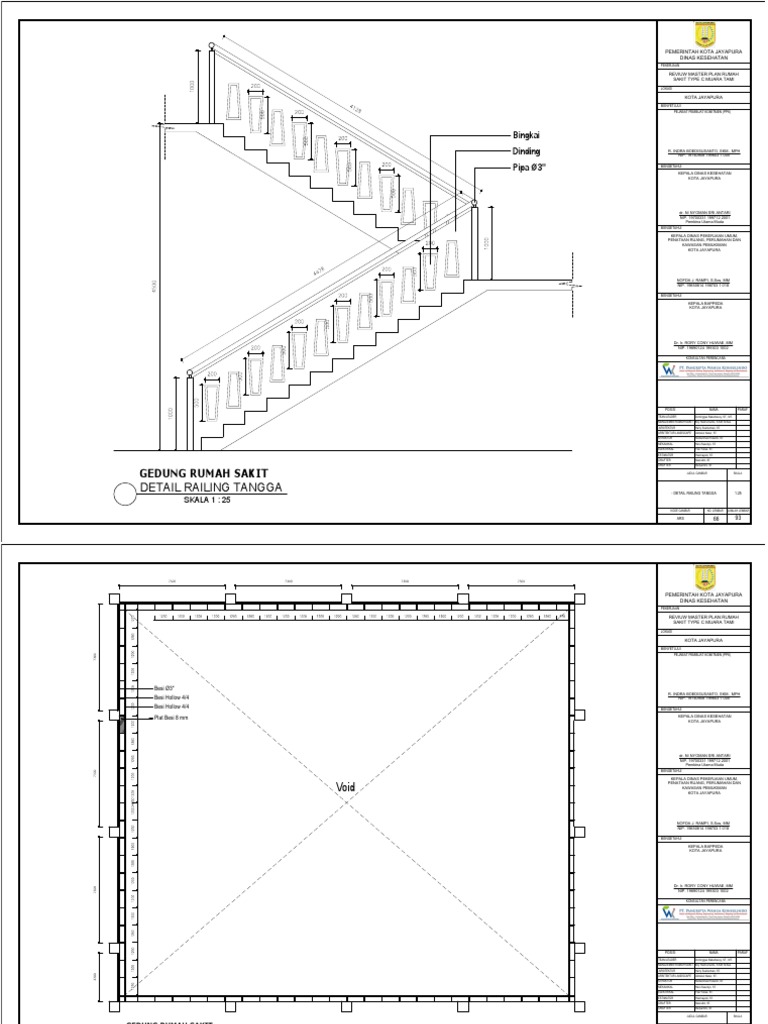 8.detail Railling Tangga Dan Void | PDF