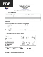 Evaluación Diagnóstica Lenguaje 2° Básico | PDF