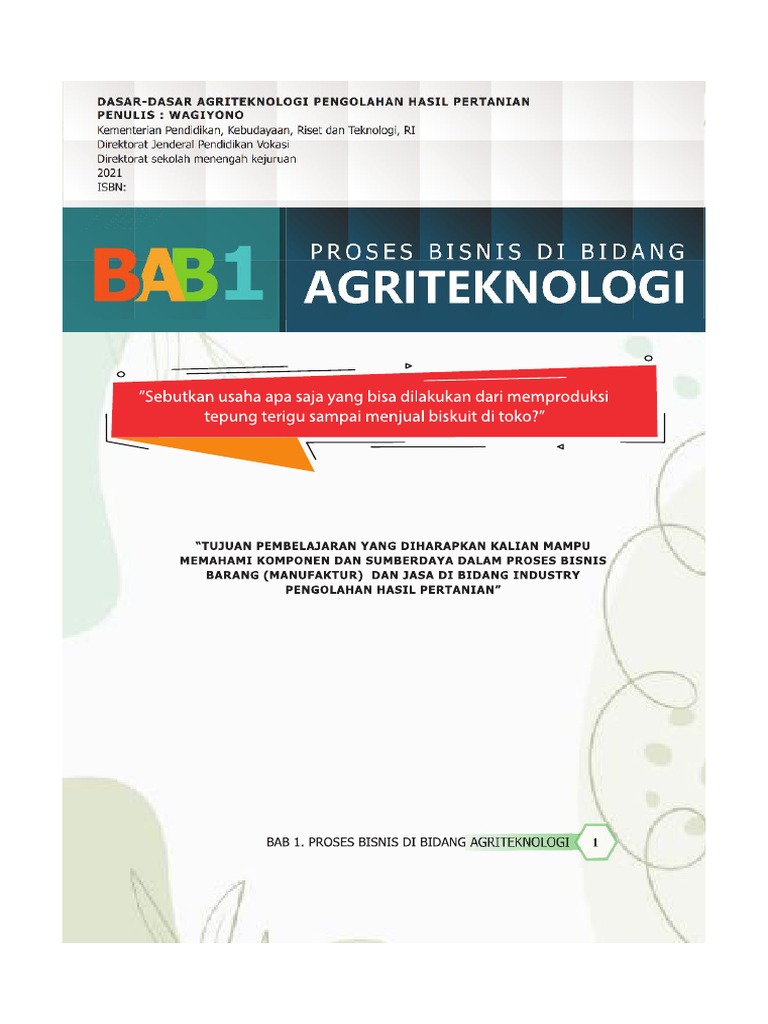 Bab 1 | PDF