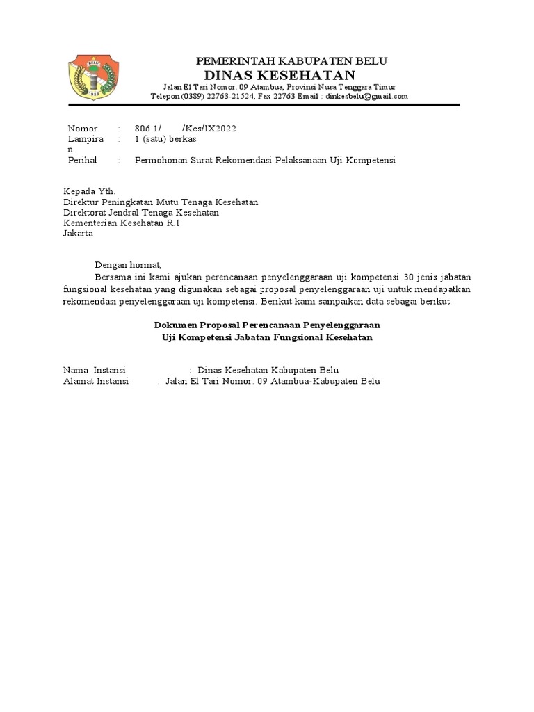 Proposal Ukom 2022 | PDF